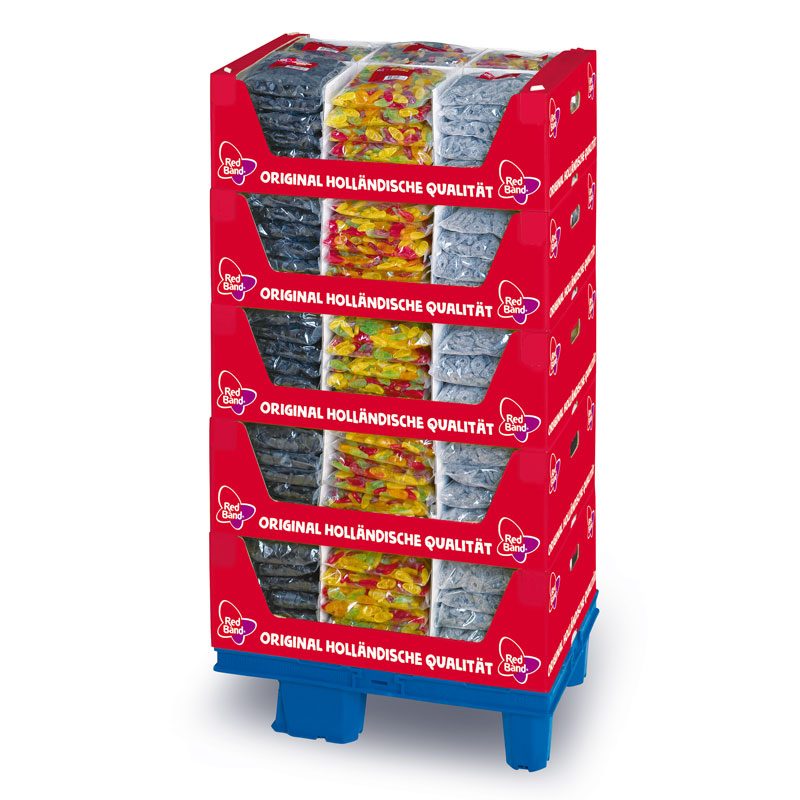 Family Beutel Display Friesland - Red Band