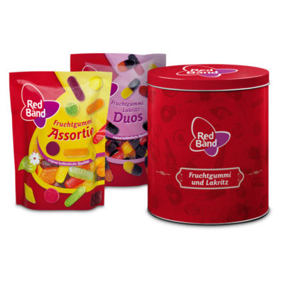 Fruchtgummi Lakritz Duos - Red Band